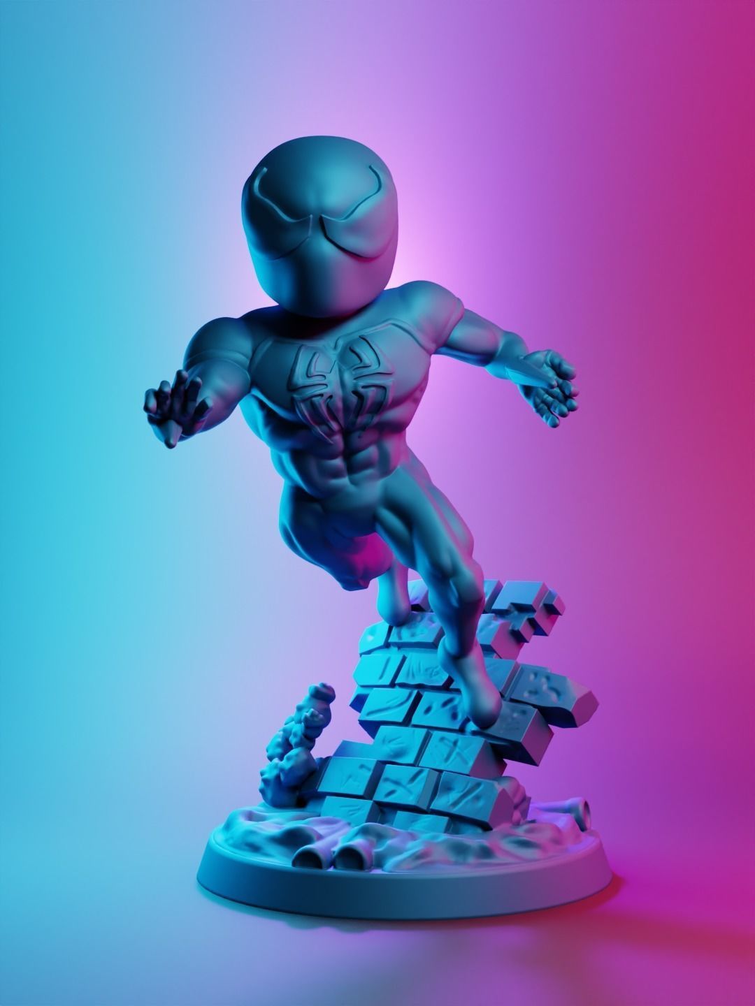 Marvel United Kaine Parker STL for 3D printing 3D model 3D printable | CGTrader