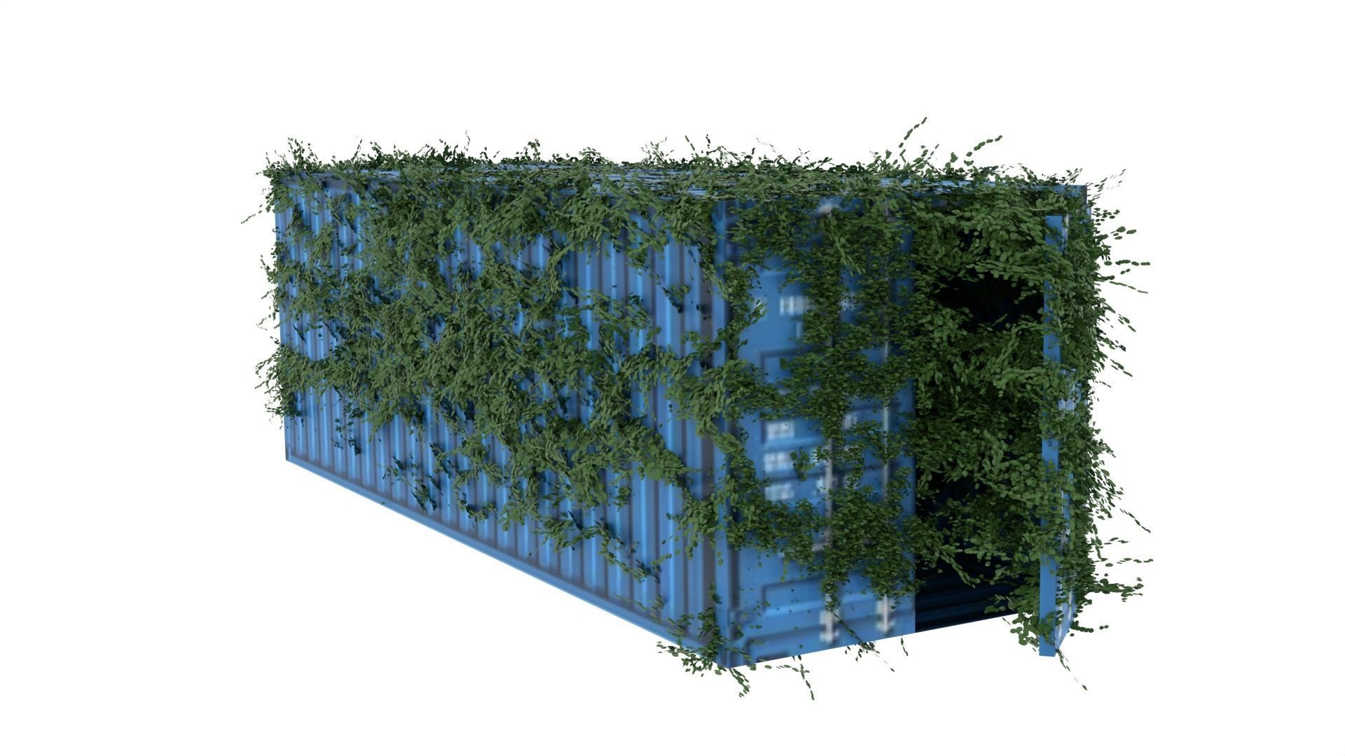 Moss Container 3D model | CGTrader