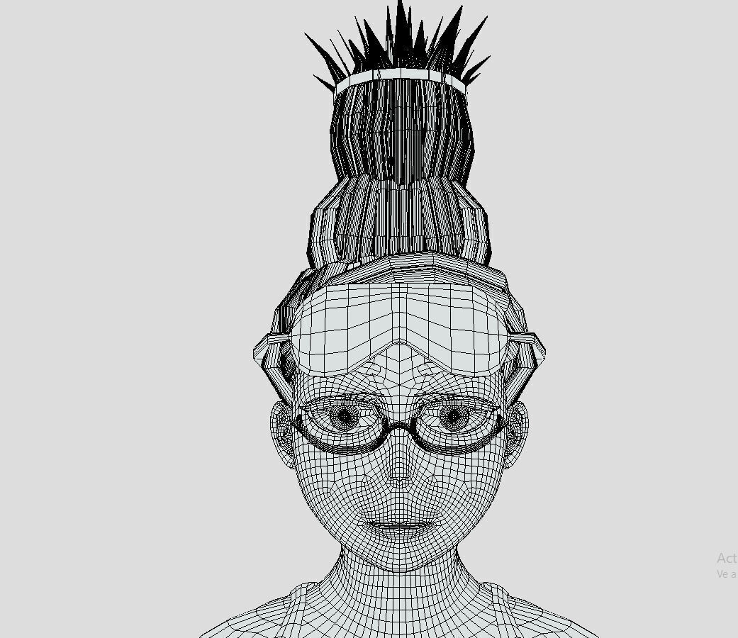 ayase seiko nsfw vercion DANDADAN fanart 3D model | CGTrader