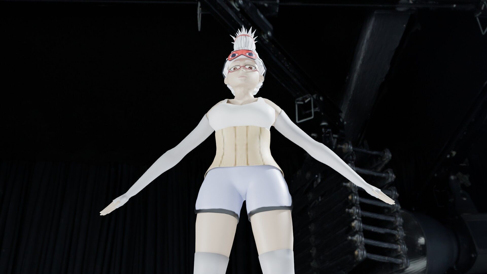 ayase seiko nsfw vercion DANDADAN fanart 3D model | CGTrader