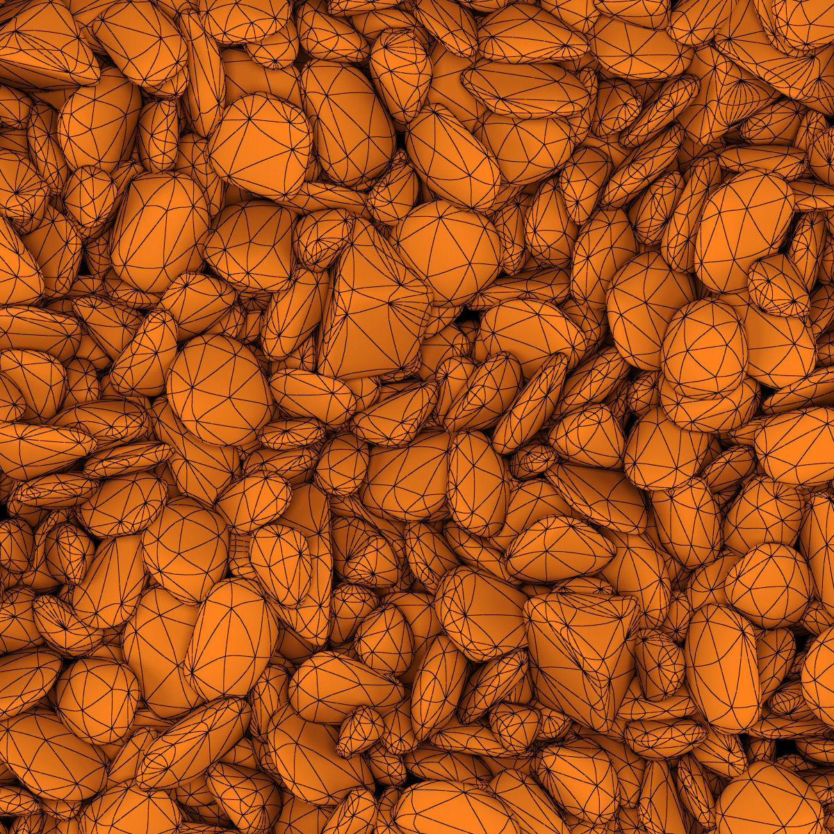 Volcano pebble n1 3D model | CGTrader