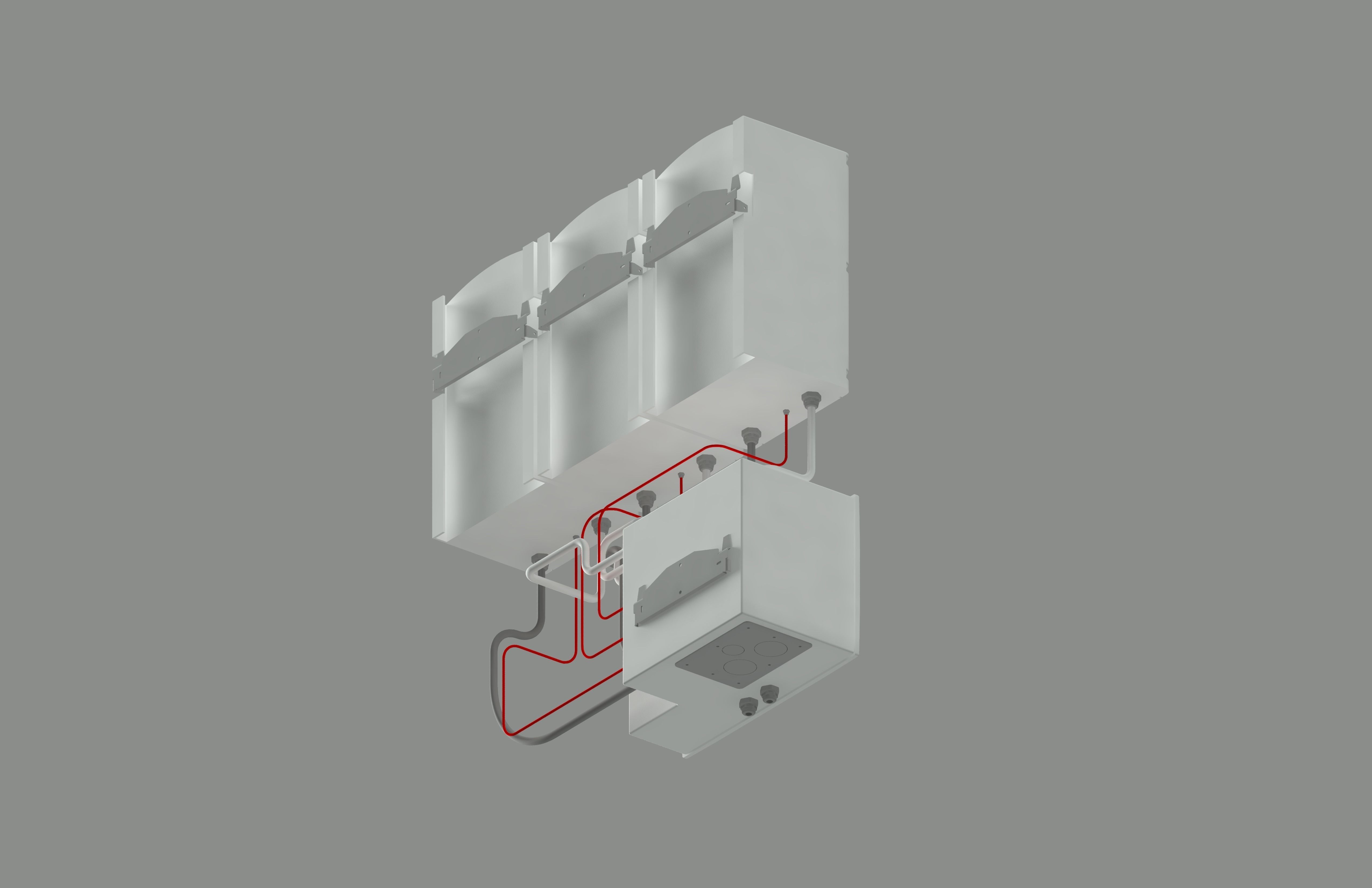 SolarEdge SE100k Inverter with Synergy Unit 3D model | CGTrader