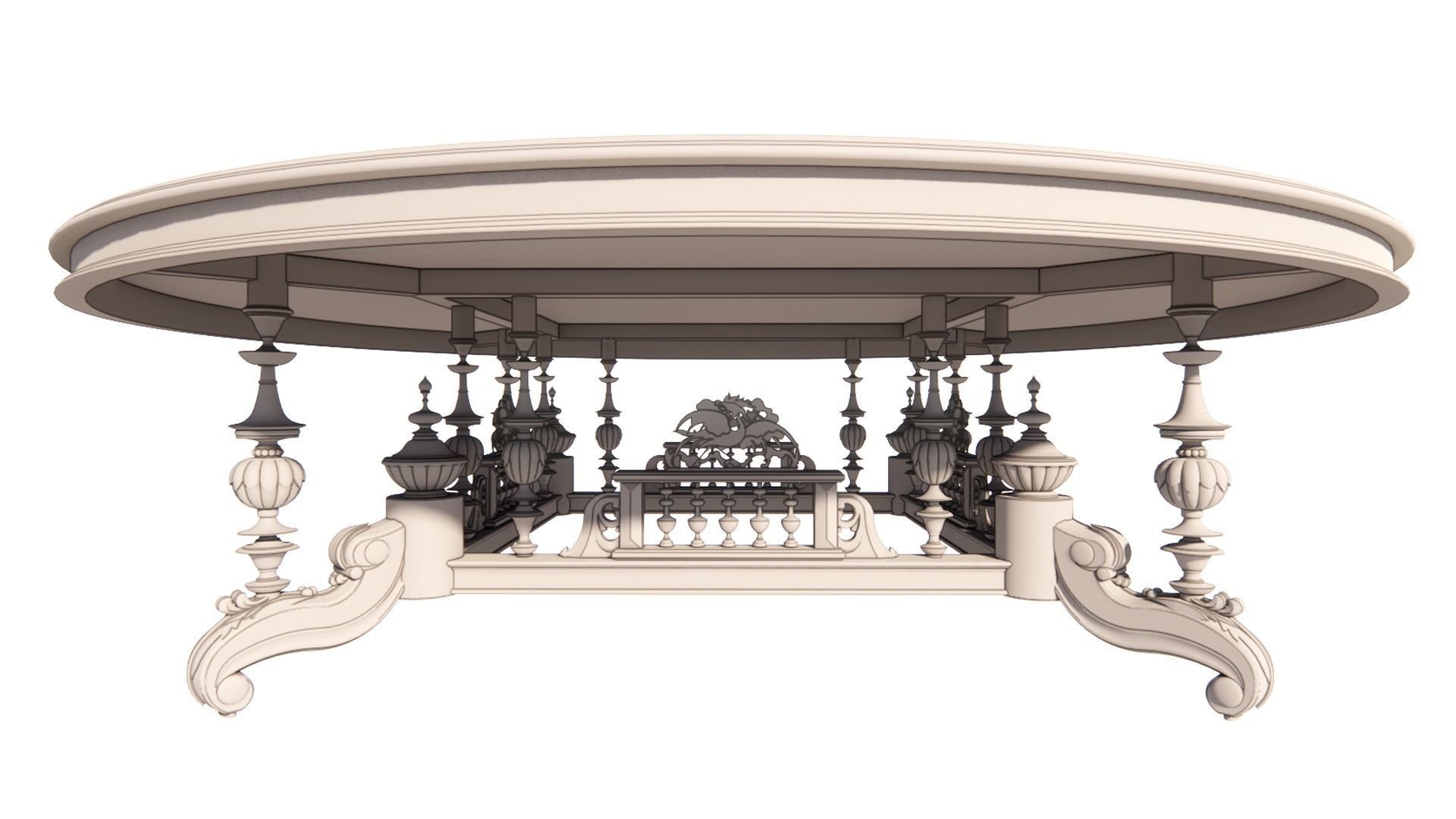 CULA ROUND TABLE 3D model | CGTrader