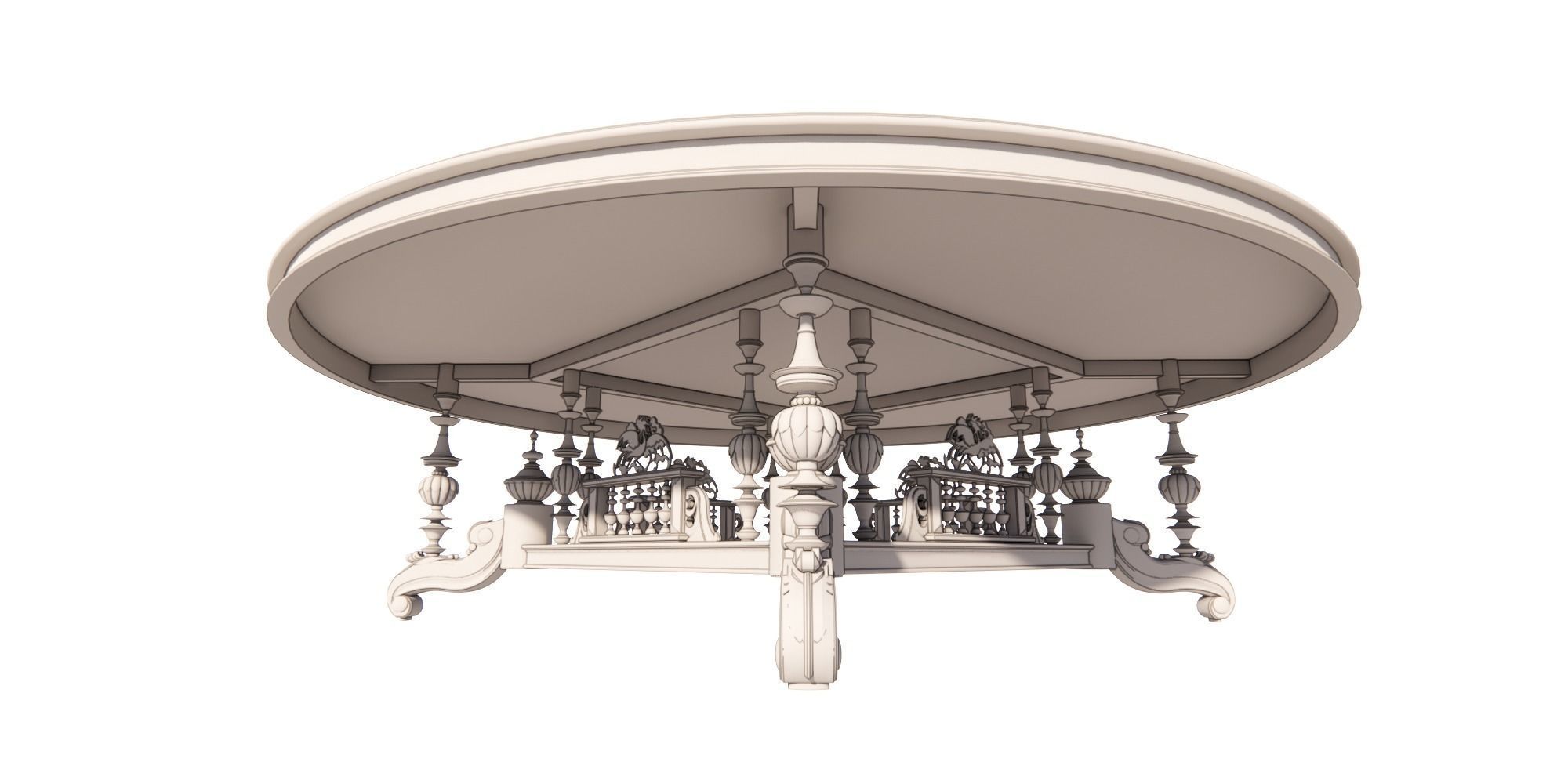 CULA ROUND TABLE 3D model | CGTrader