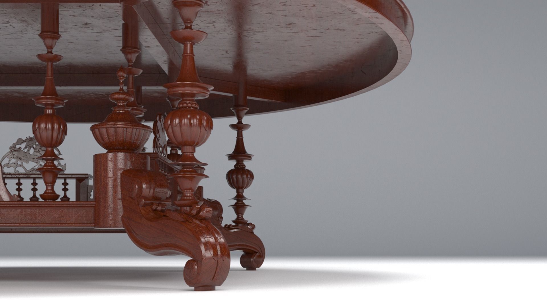 CULA ROUND TABLE 3D model | CGTrader