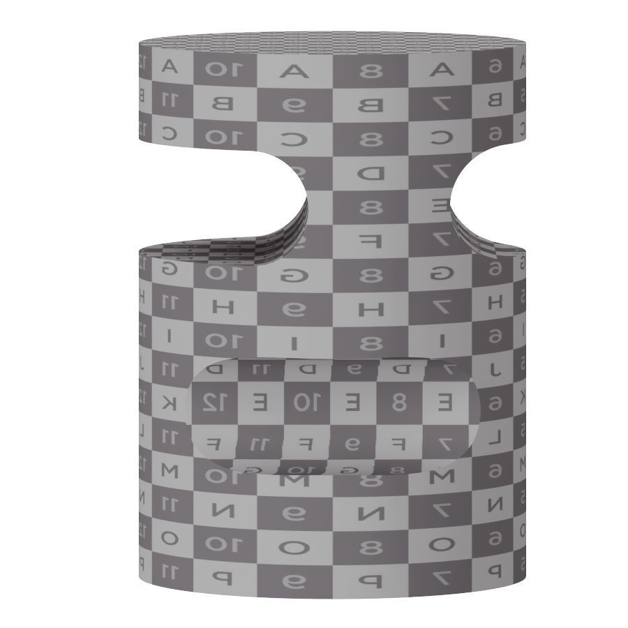 Smile Side Table Statuarietto THIERRY LEMAIRE 3D model | CGTrader