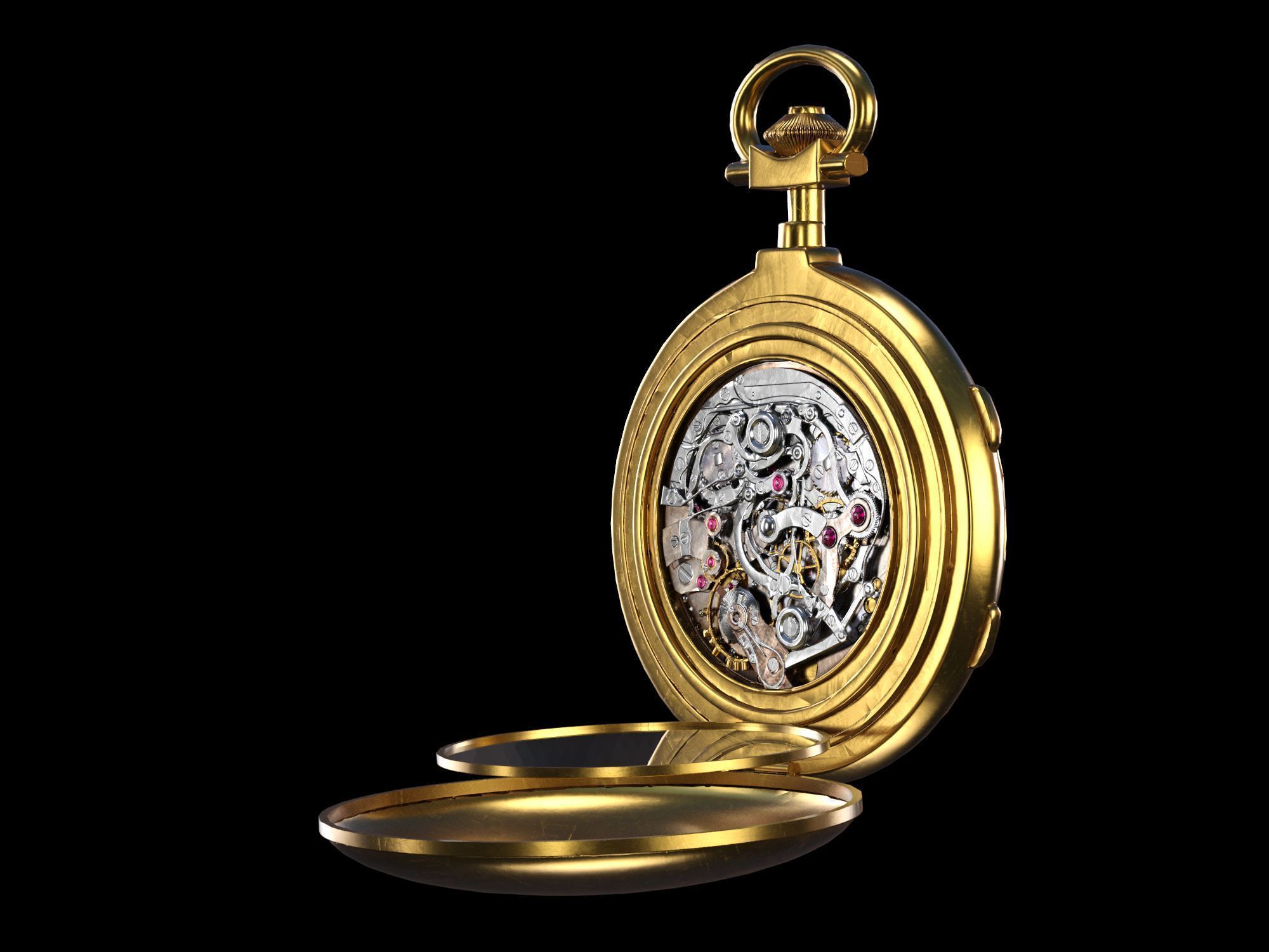 3D model Watch 15 Low-poly VR / AR / low-poly | CGTrader