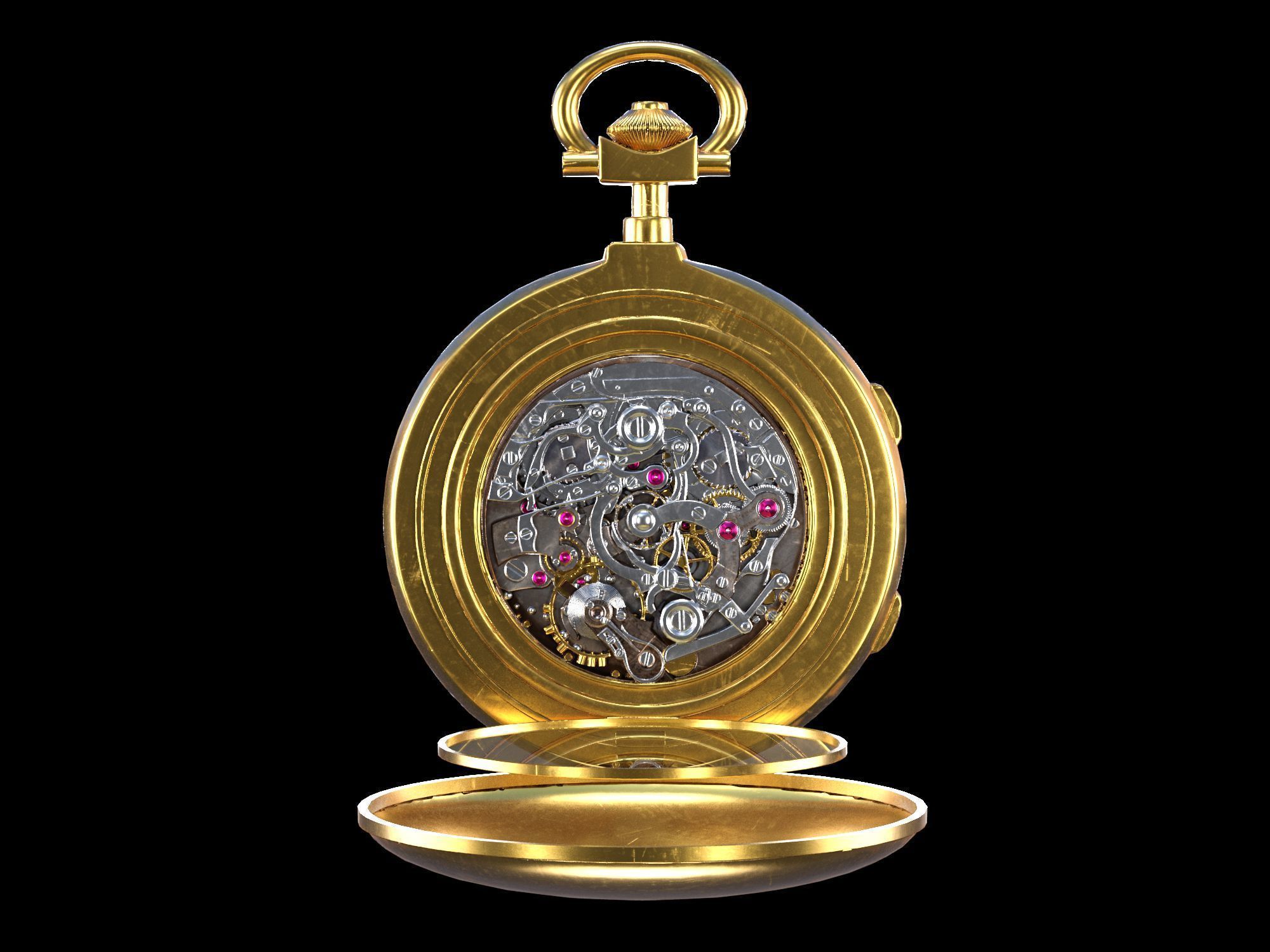 3D model Watch 15 Low-poly VR / AR / low-poly | CGTrader
