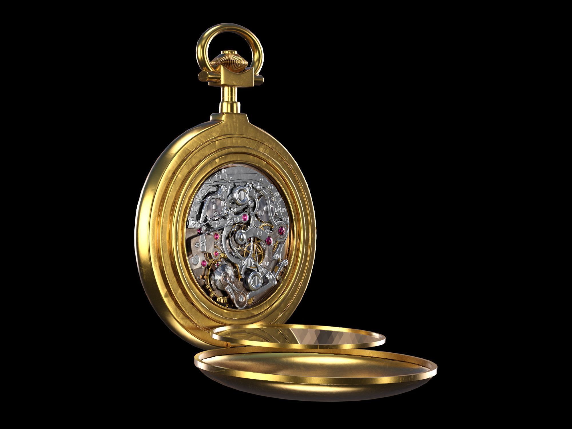 3D model Watch 15 Low-poly VR / AR / low-poly | CGTrader