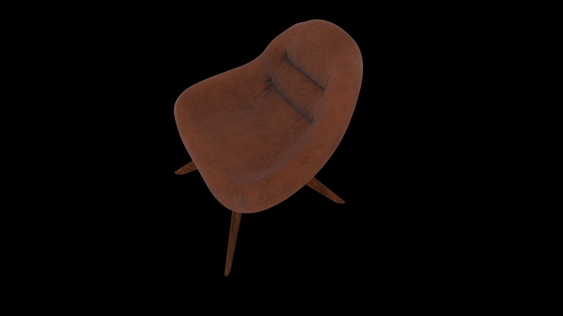 lounge puff chair free 3D model | CGTrader