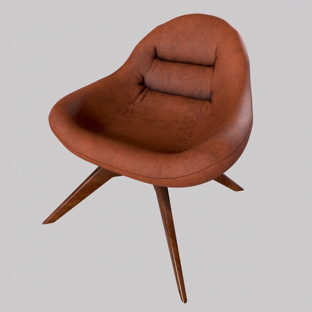 lounge puff chair free 3D model | CGTrader