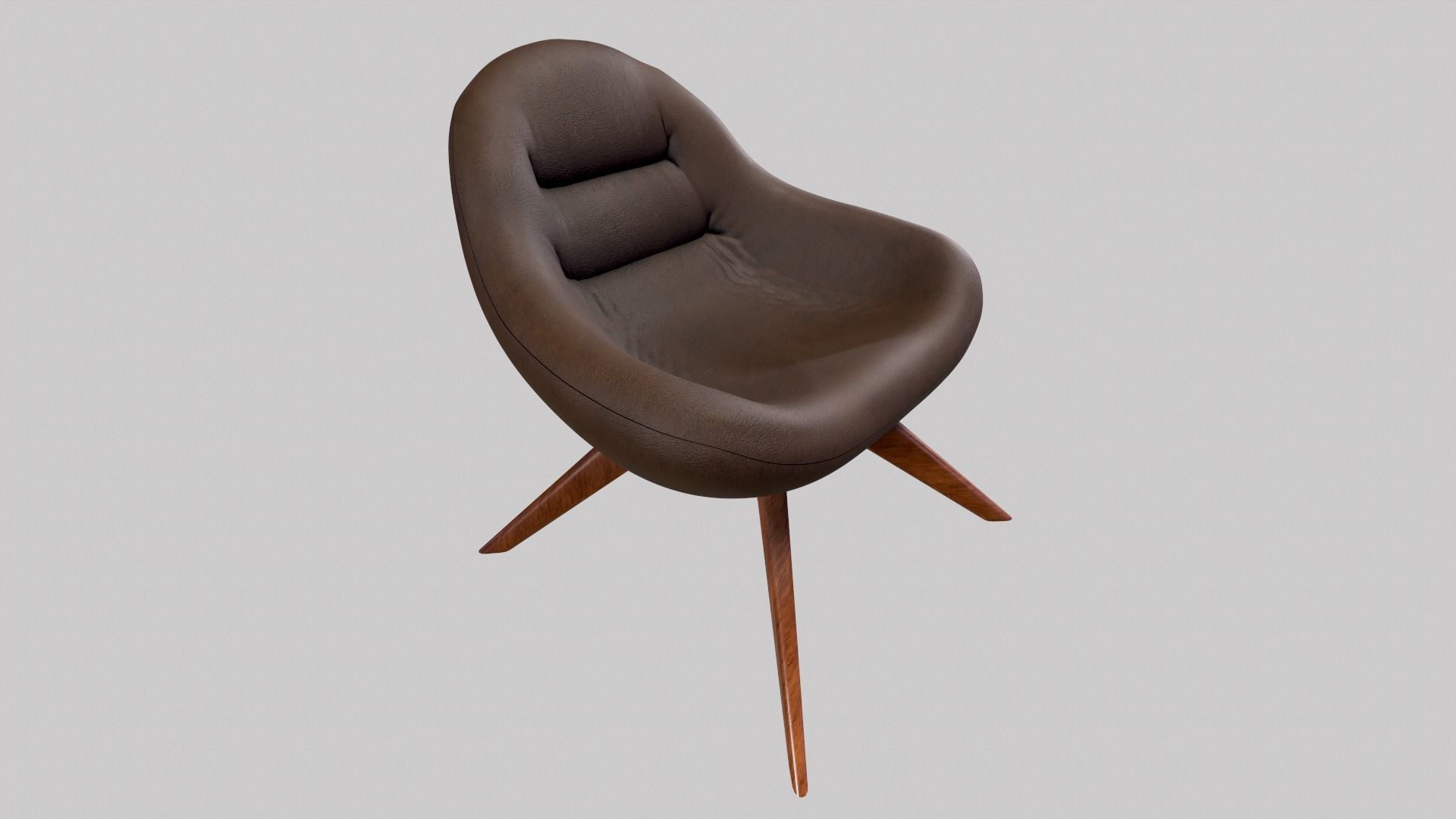 lounge puff chair free 3D model | CGTrader