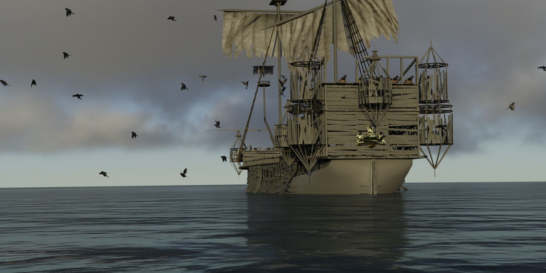 Silent Mary Ghost 3D model | CGTrader