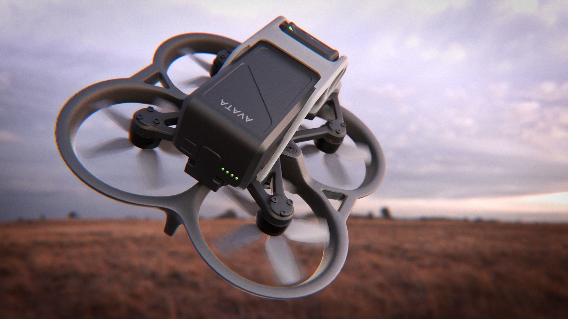 FPV Drone DJI Avata 3D model 3D model animated | CGTrader