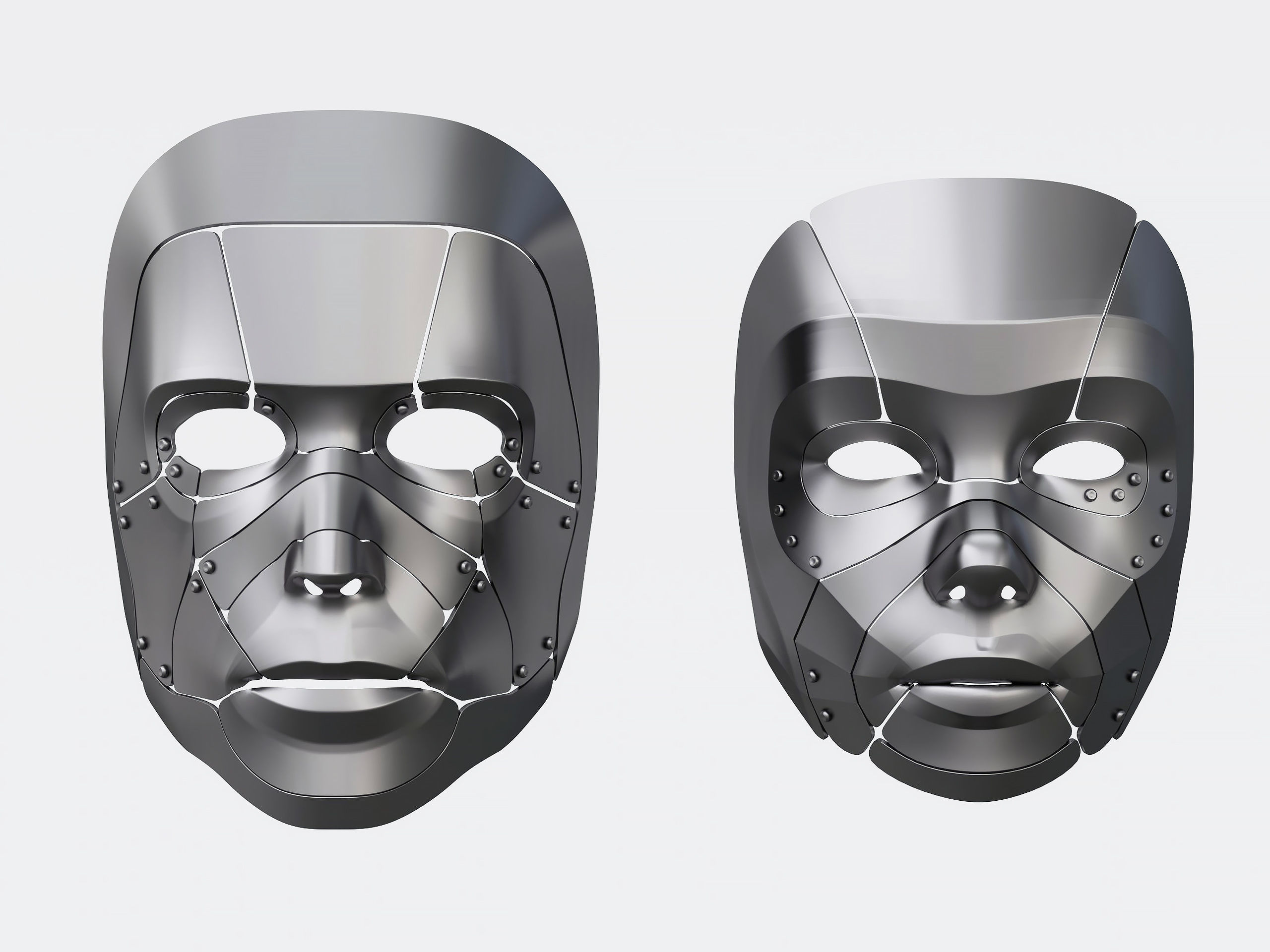 Masks 3D model | CGTrader