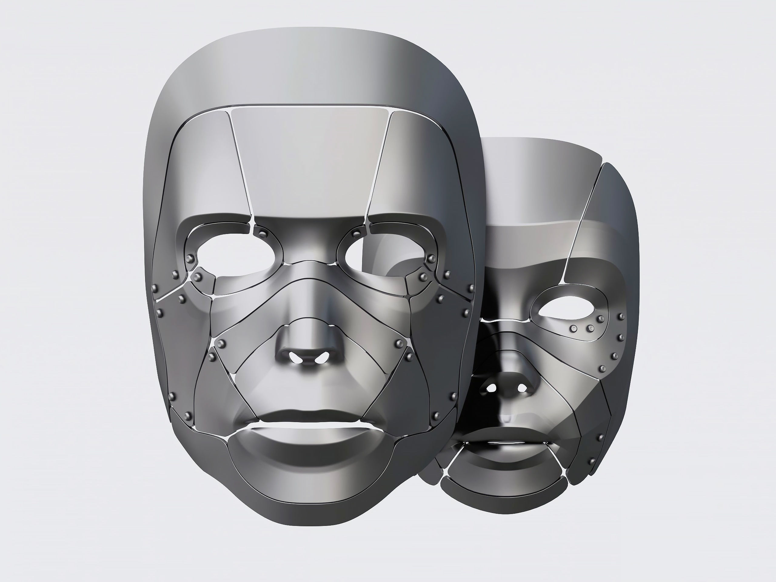Masks 3D model | CGTrader