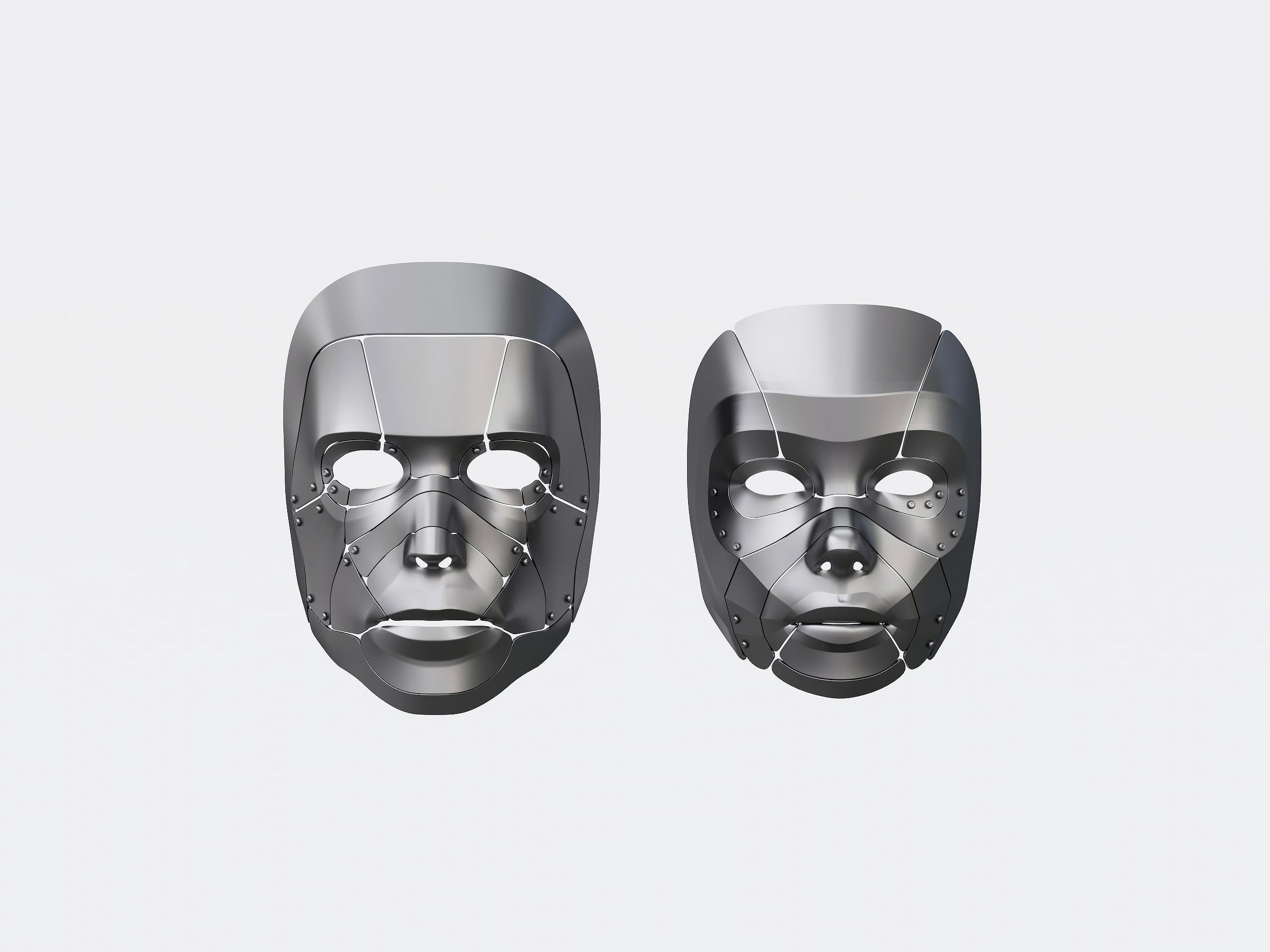 Masks 3D model | CGTrader