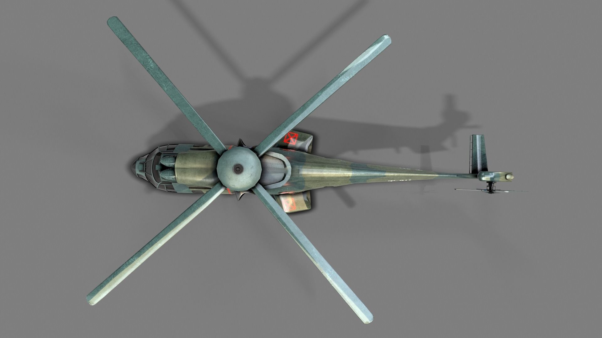 Army Green Chopper 3D model | CGTrader