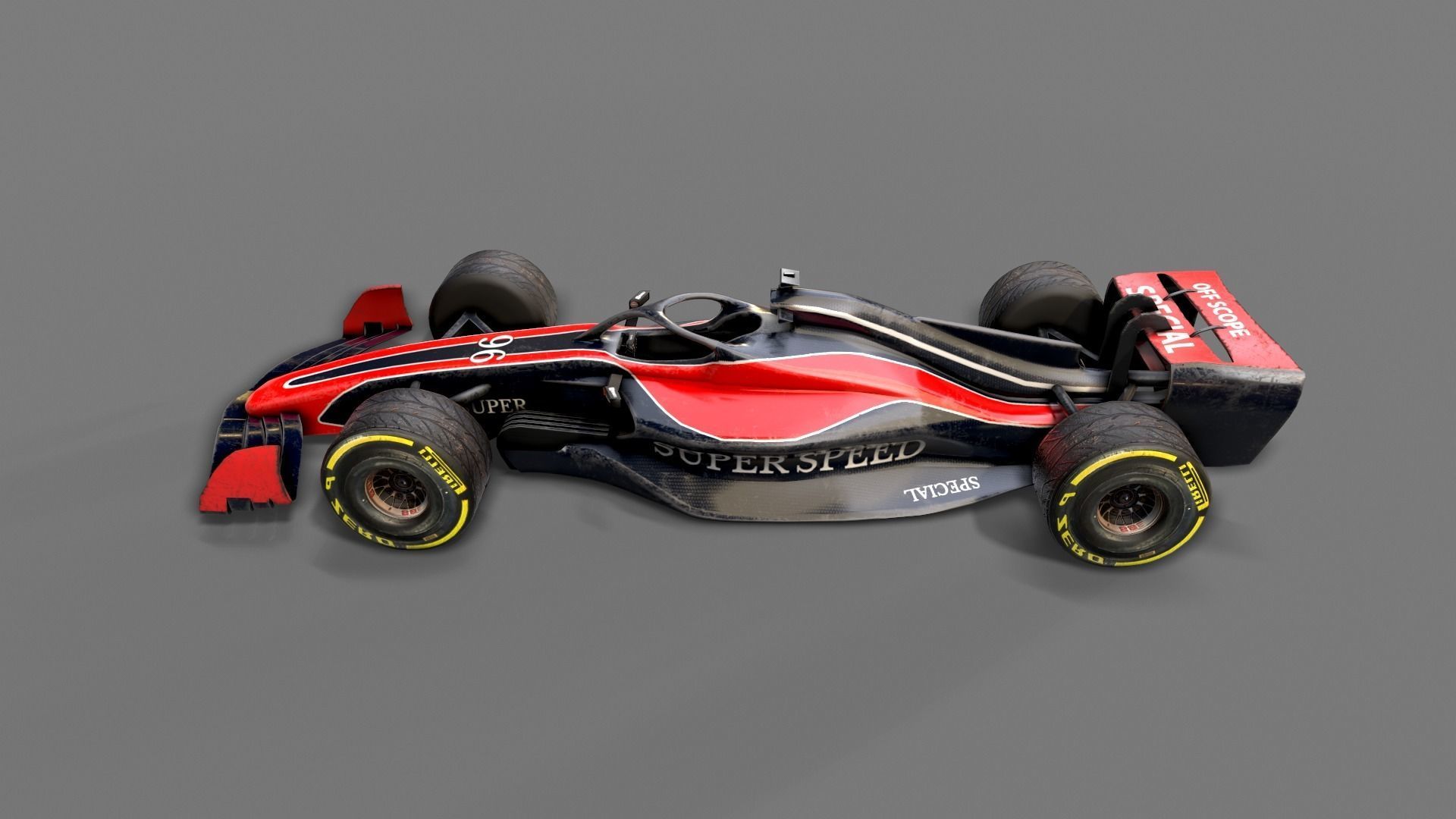 Super Speed F1 3D model | CGTrader
