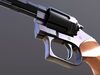 3D model Rook Classic Revolver Bluing with Bandolier and Speedloader VR ...