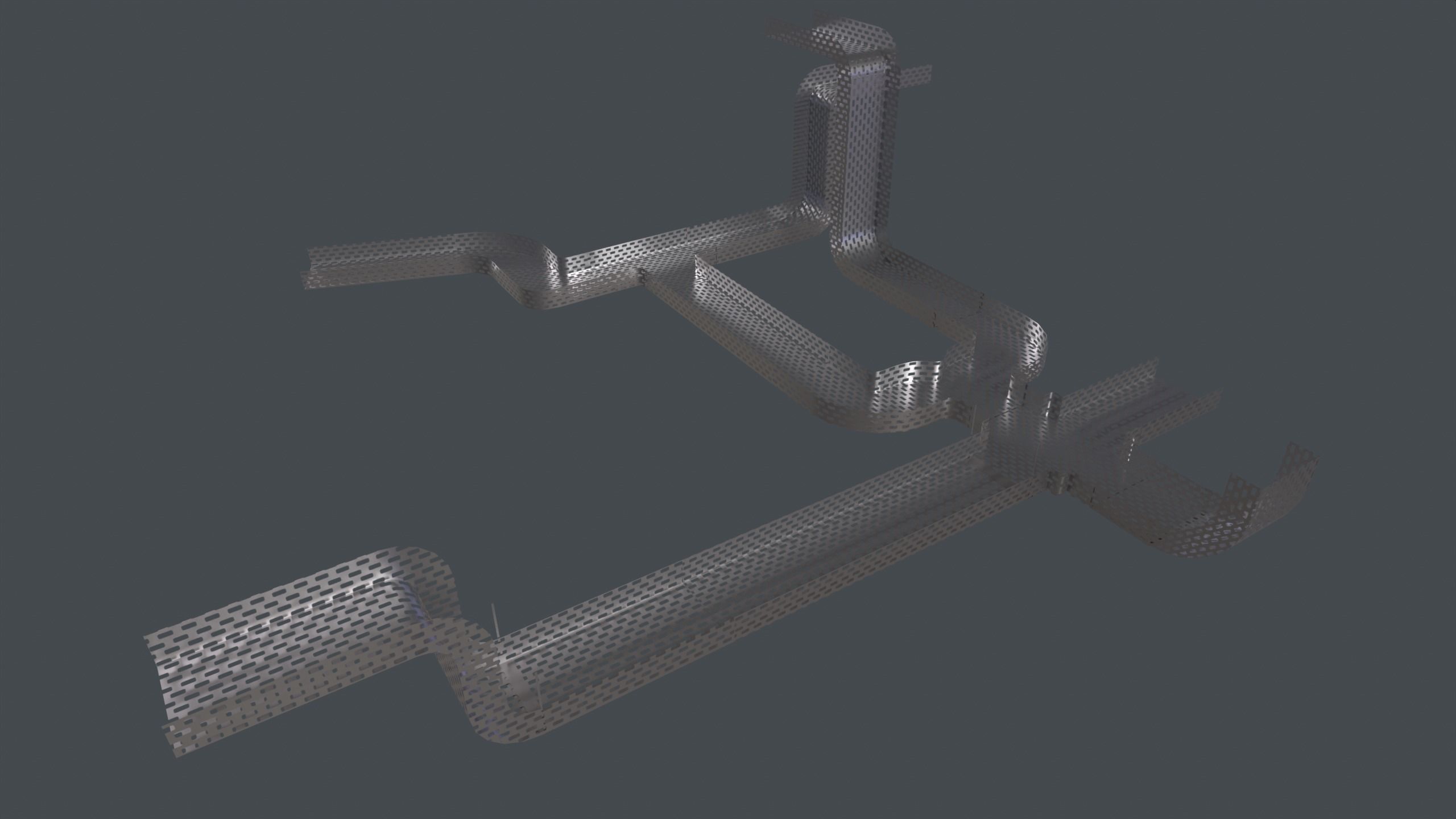 3D model cable tray VR / AR / low-poly | CGTrader