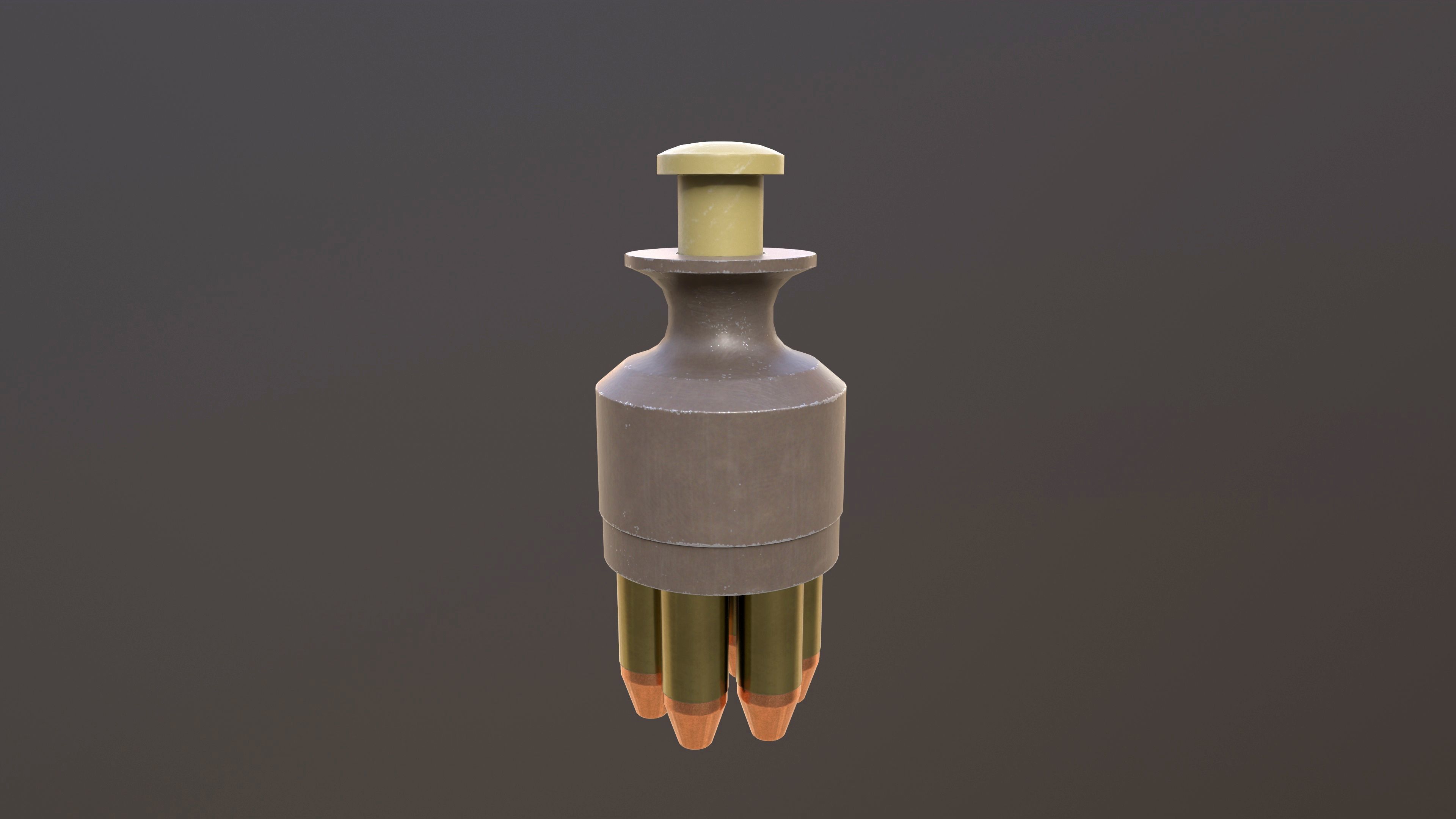 3D model Rook Classic Revolver Stainless with Bandolier and Speedloader ...