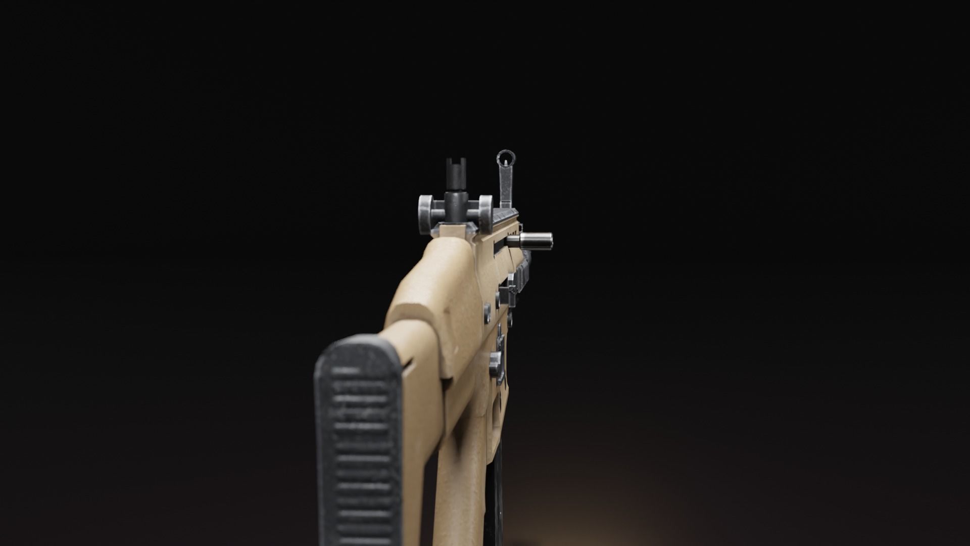 3D model scarl-h assault rifle VR / AR / low-poly | CGTrader