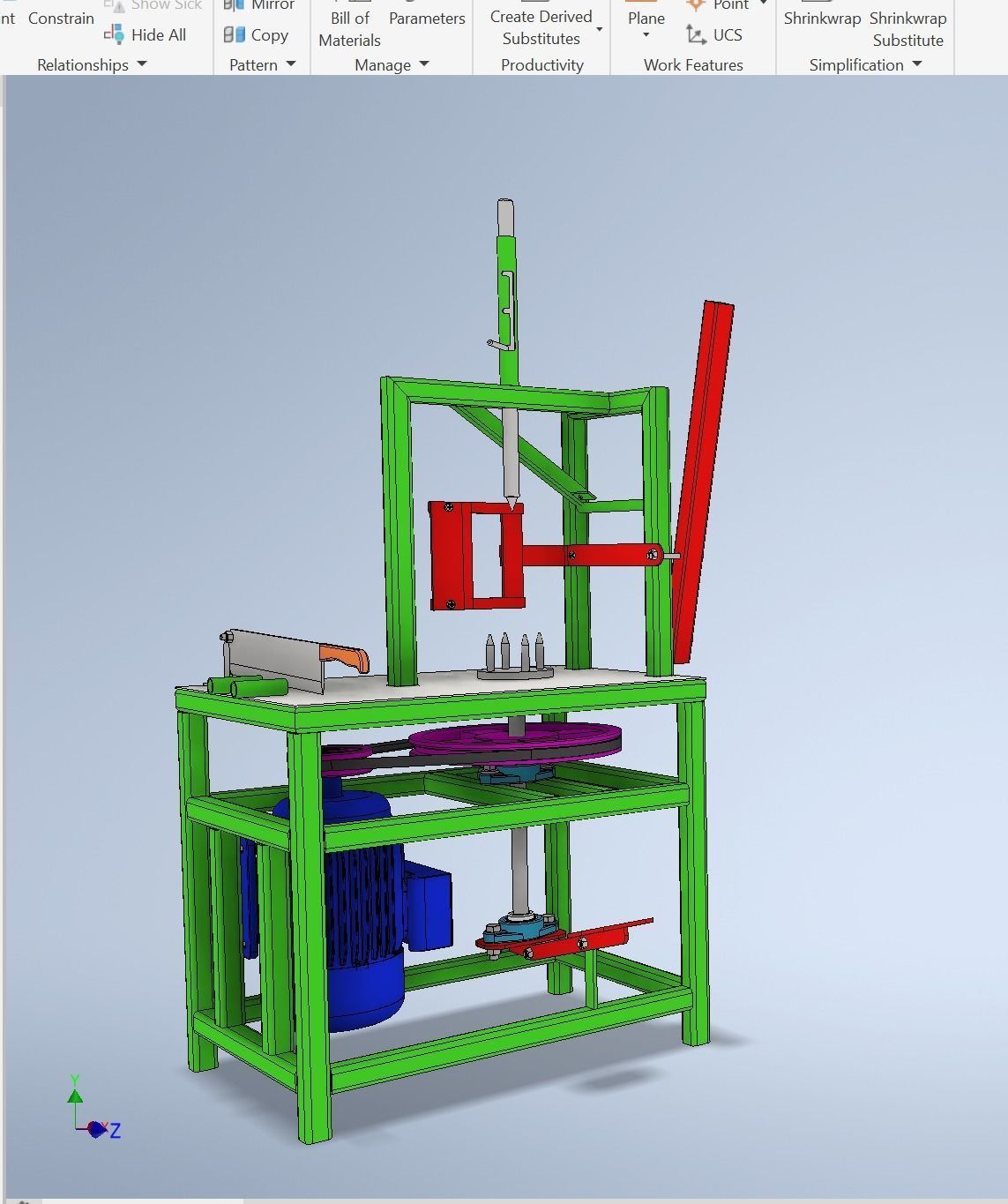 COCONUT CUTTER PEELER DEHUSKING MACHINE TOOL 3D model | CGTrader