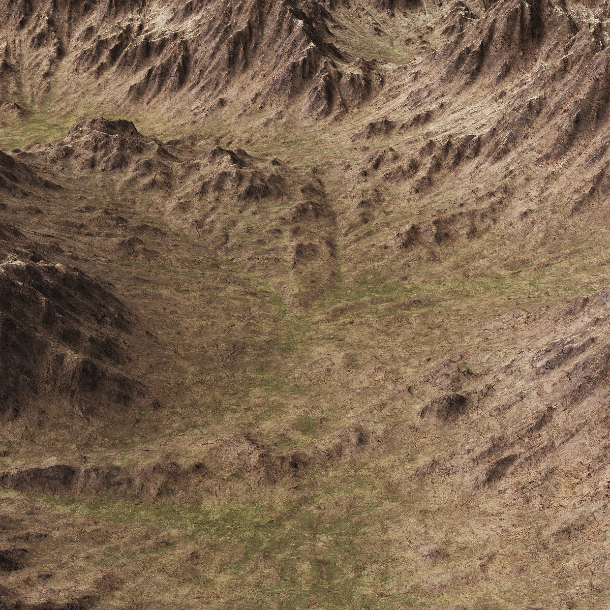 Mountains north erosion n2 3D model | CGTrader
