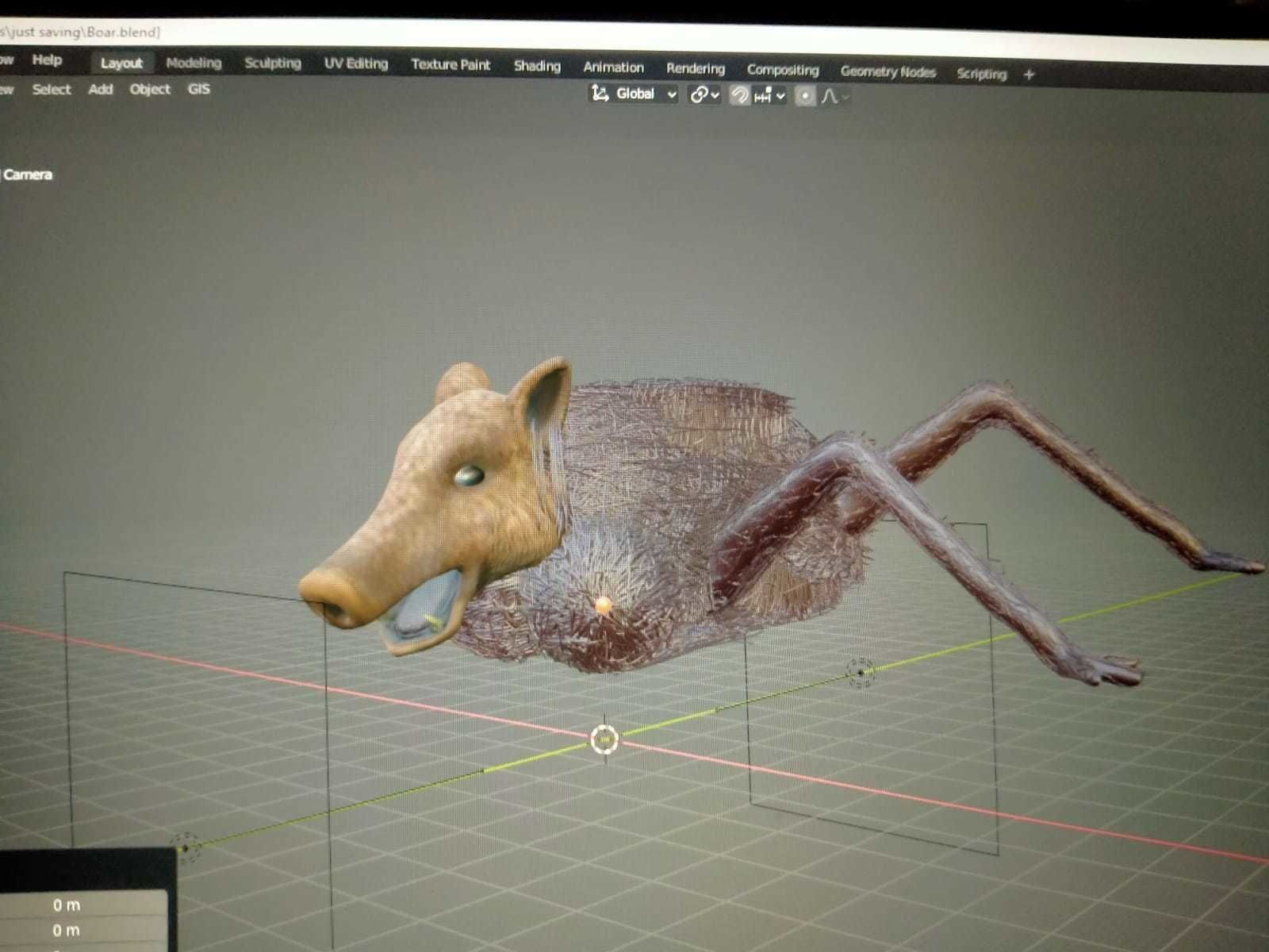 3D model Boar Demon from Princess Mononoke VR / AR / low-poly | CGTrader