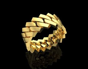 Gold ring 3D Printing Models | CGTrader