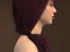 Long hair 006-FV2 for Yuna-FV2 3D model from 3DClo Software 3D model rigged | CGTrader