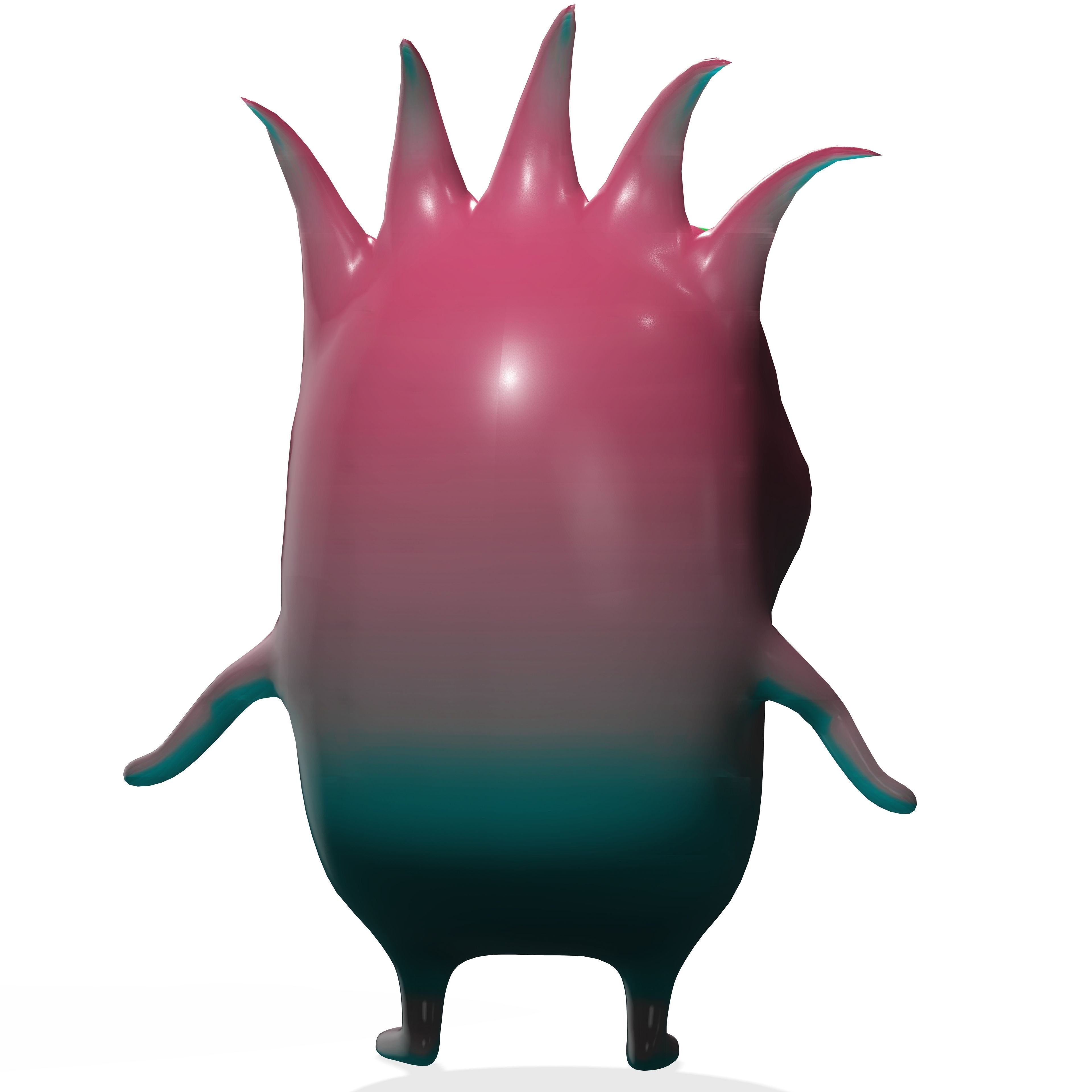 3D model Mateo monster with eyes VR / AR / low-poly | CGTrader