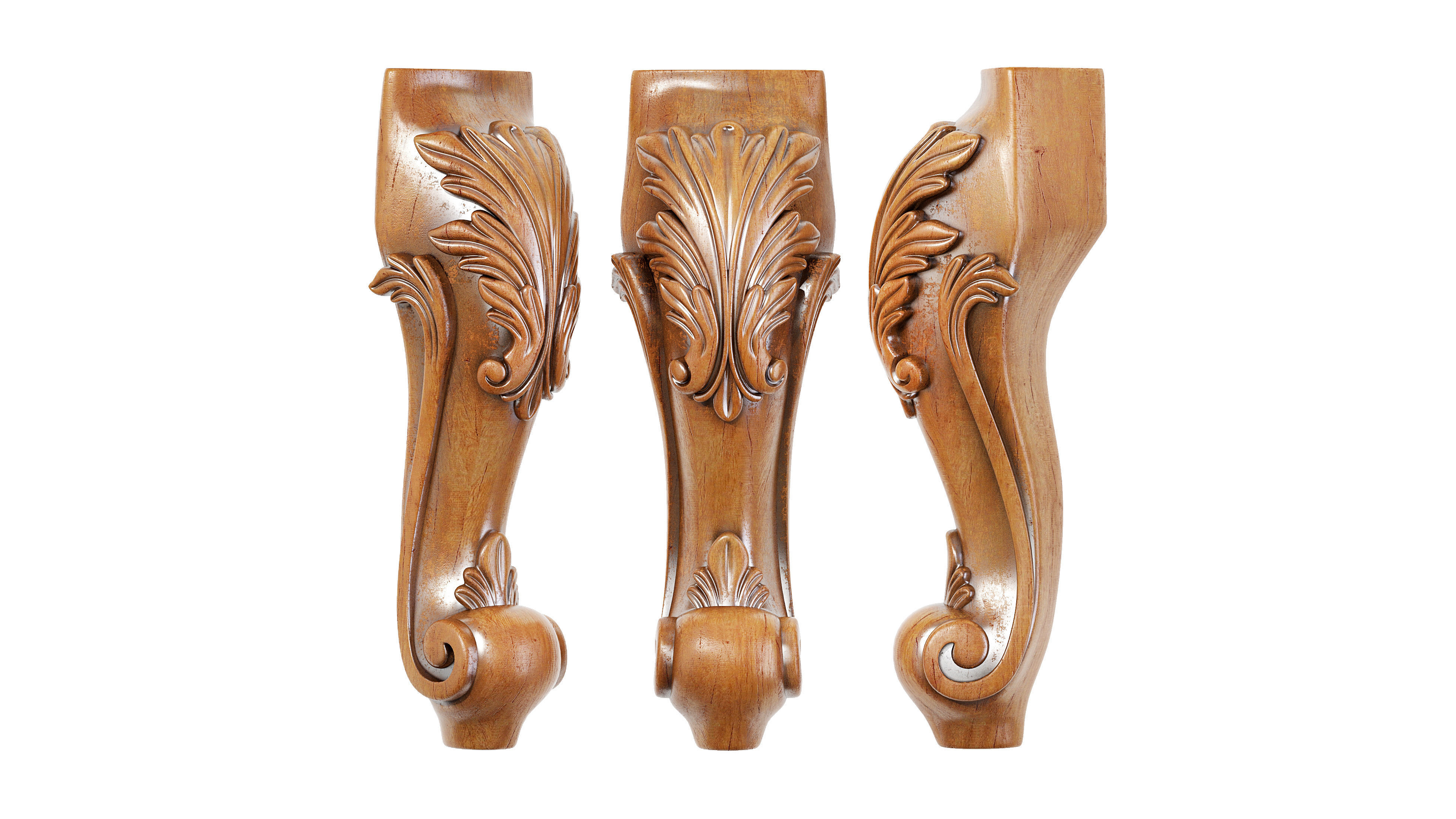 Classic leg 031 3D model | CGTrader