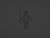 3D model Prussia musketeer 18th VR / AR / low-poly | CGTrader