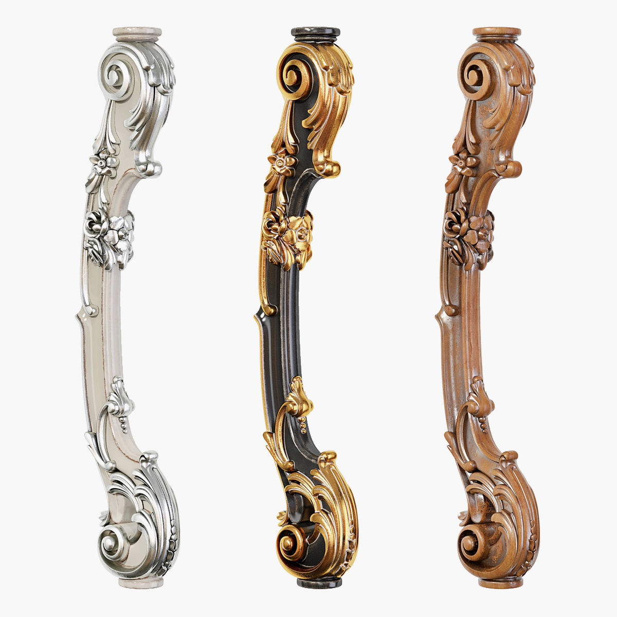 Classic leg 035 3D model | CGTrader