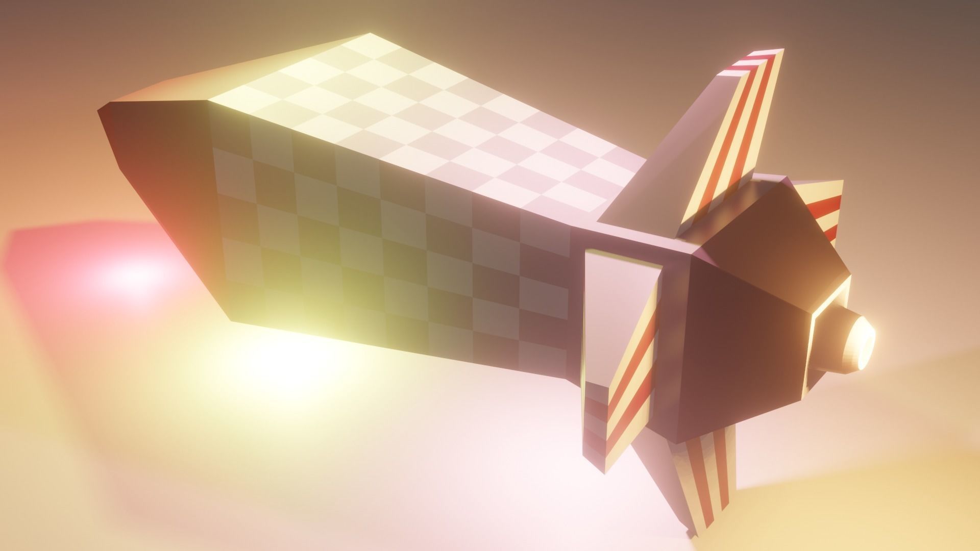 Low poly Missile for War games free VR / AR / low-poly 3D model | CGTrader