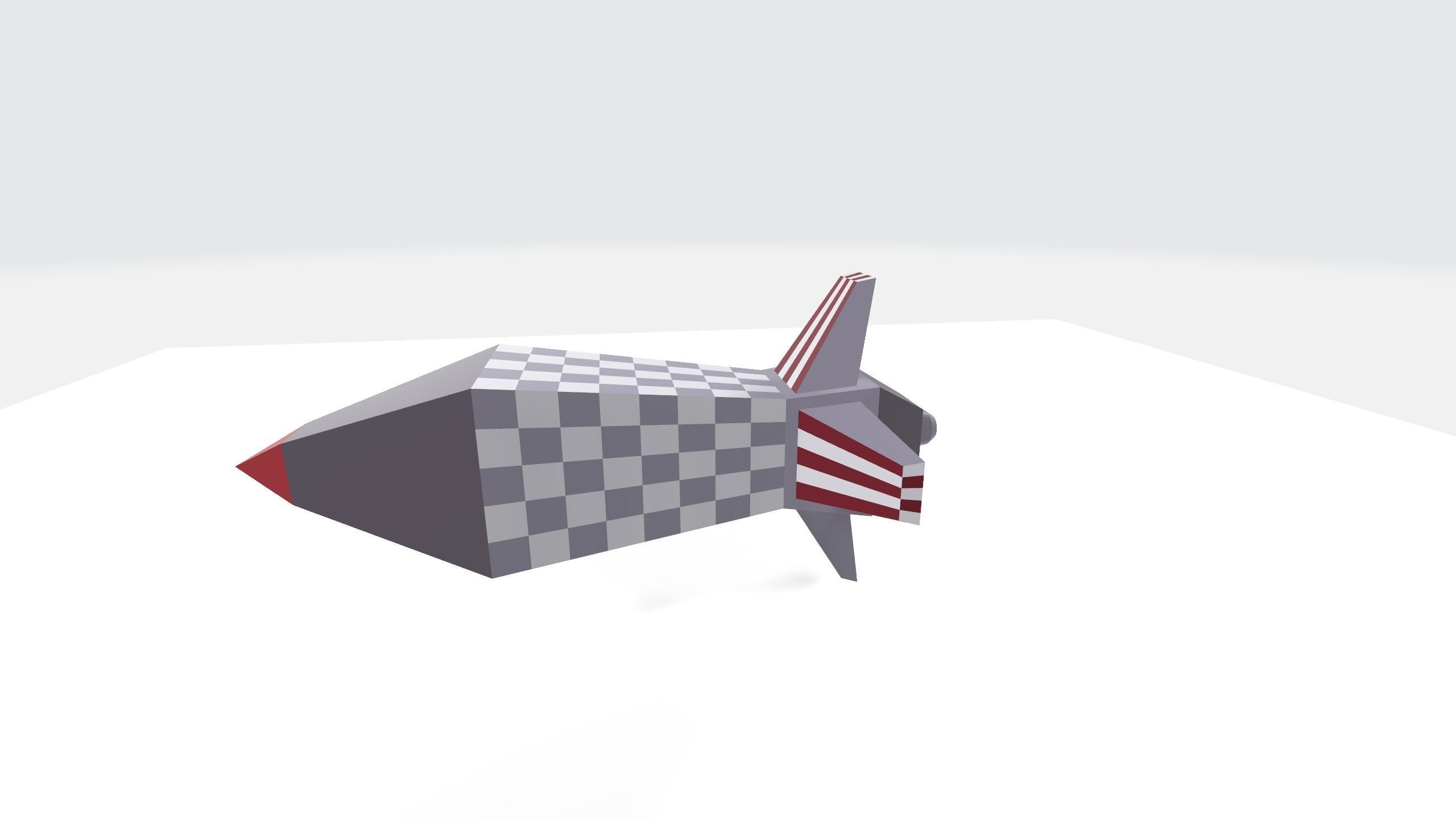 Low poly Missile for War games free VR / AR / low-poly 3D model | CGTrader