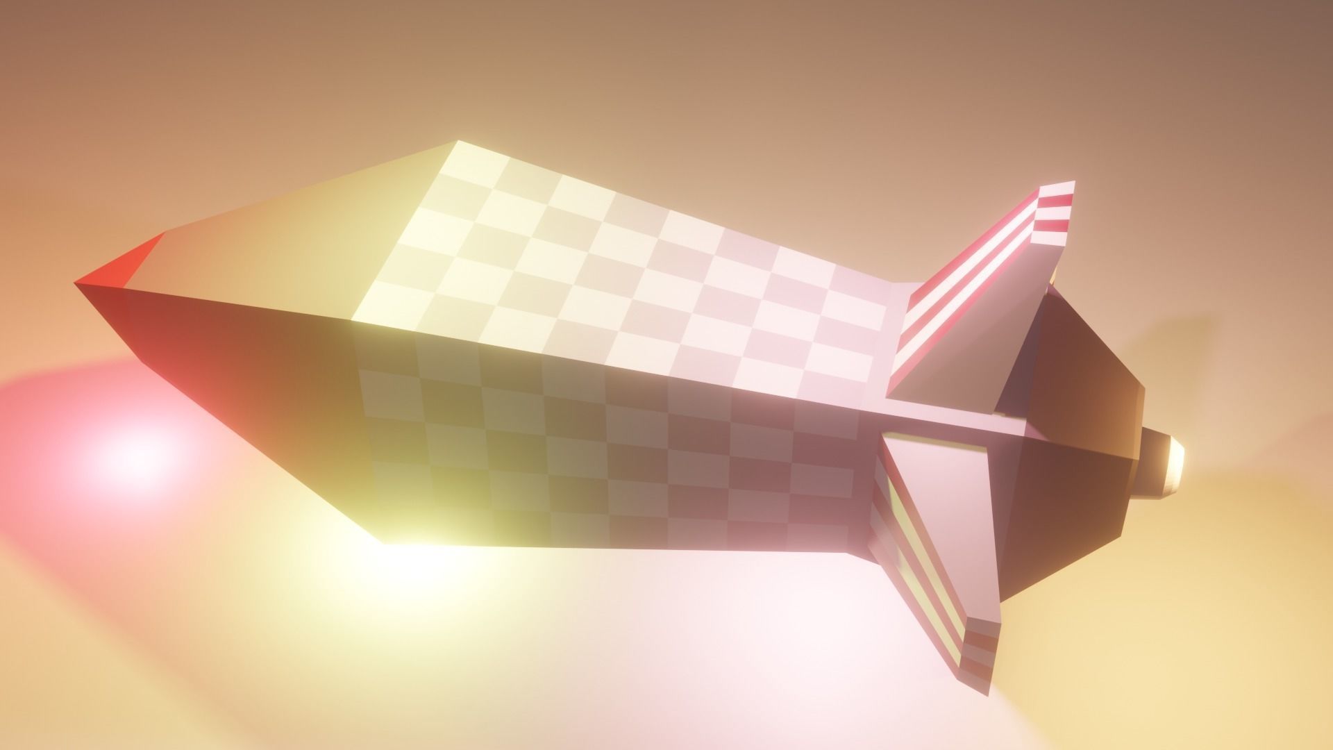 Low poly Missile for War games free VR / AR / low-poly 3D model | CGTrader