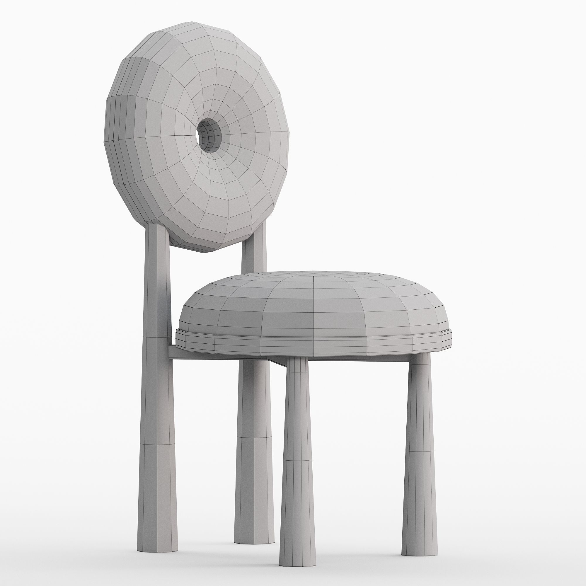 Bagel Chair 3D model | CGTrader