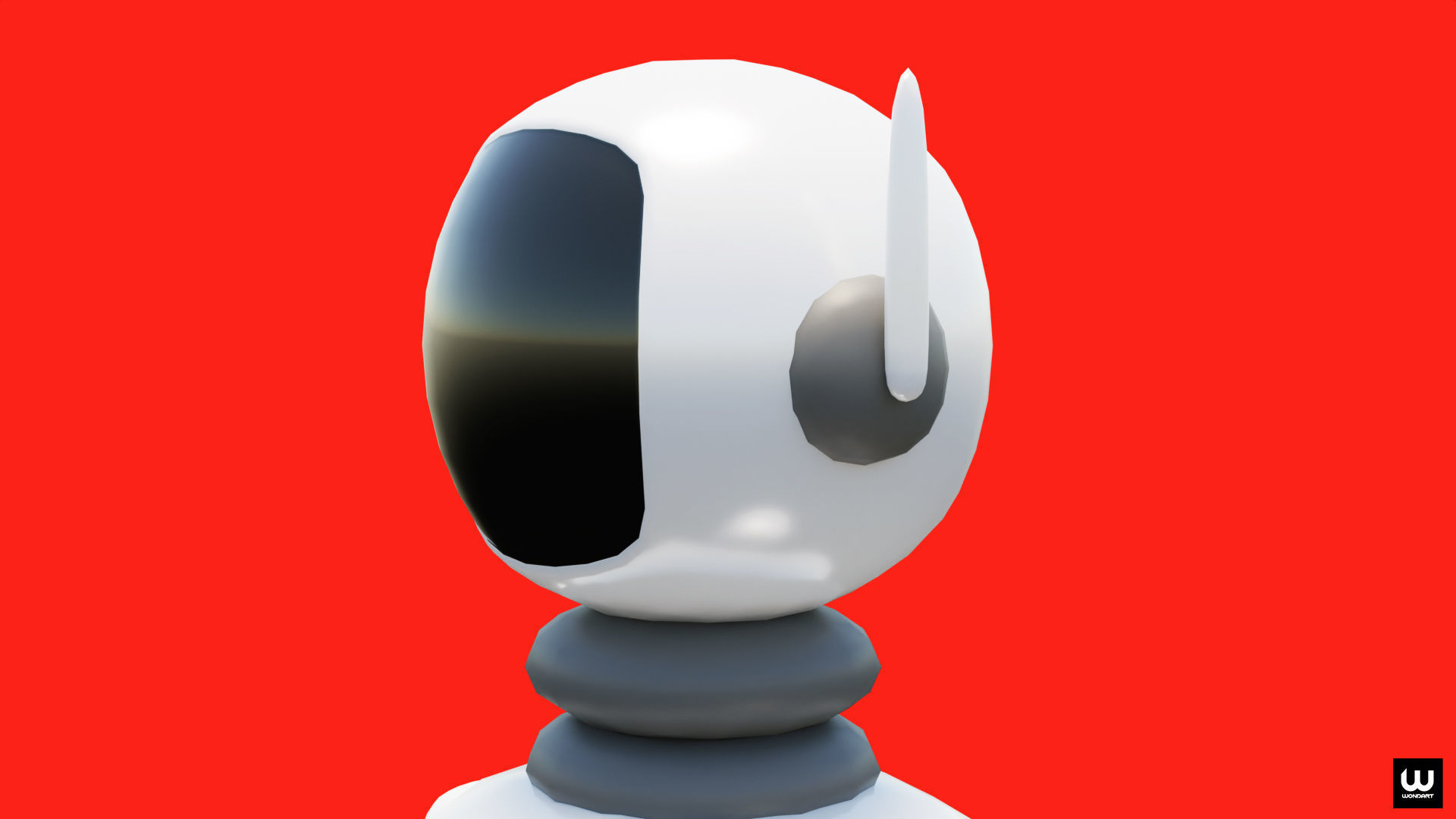 3D model Cute Robot Concept VR / AR / low-poly | CGTrader