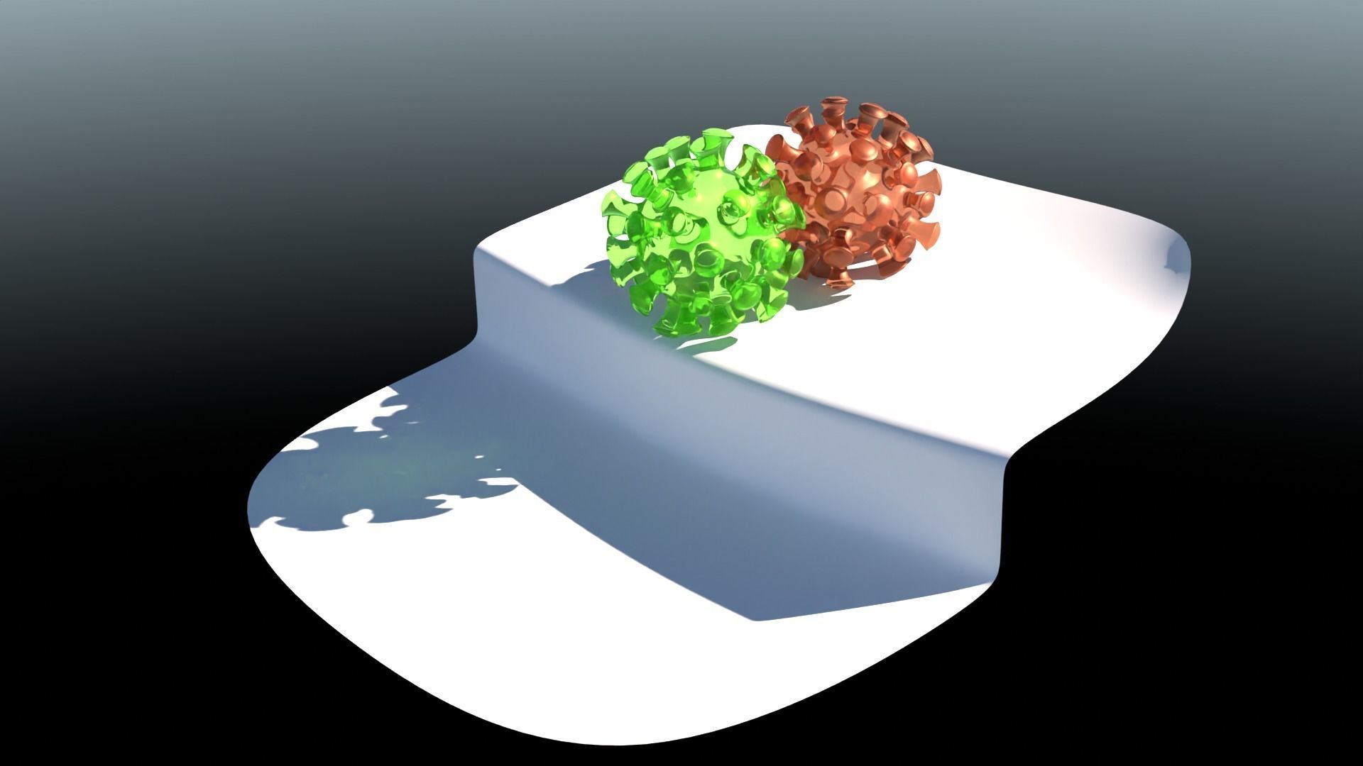 Soft body ball blender simulation free VR / AR / low-poly 3D model ...