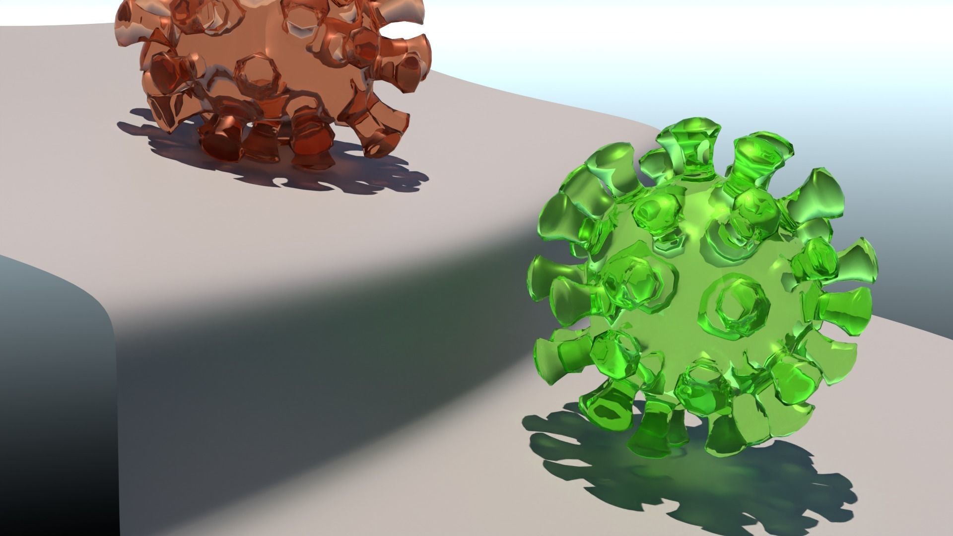 Soft body ball blender simulation free VR / AR / low-poly 3D model ...