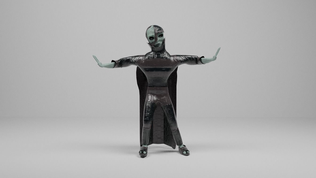 Aliens 3D model rigged | CGTrader