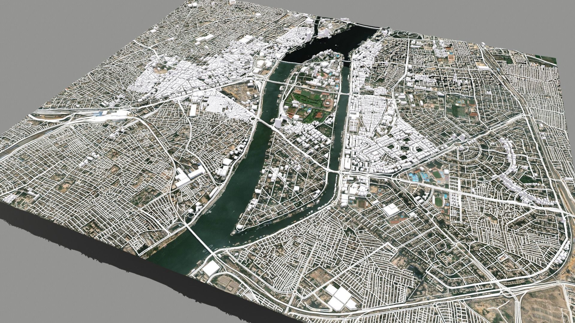 Cityscape Cairo Egypt 3D model | CGTrader