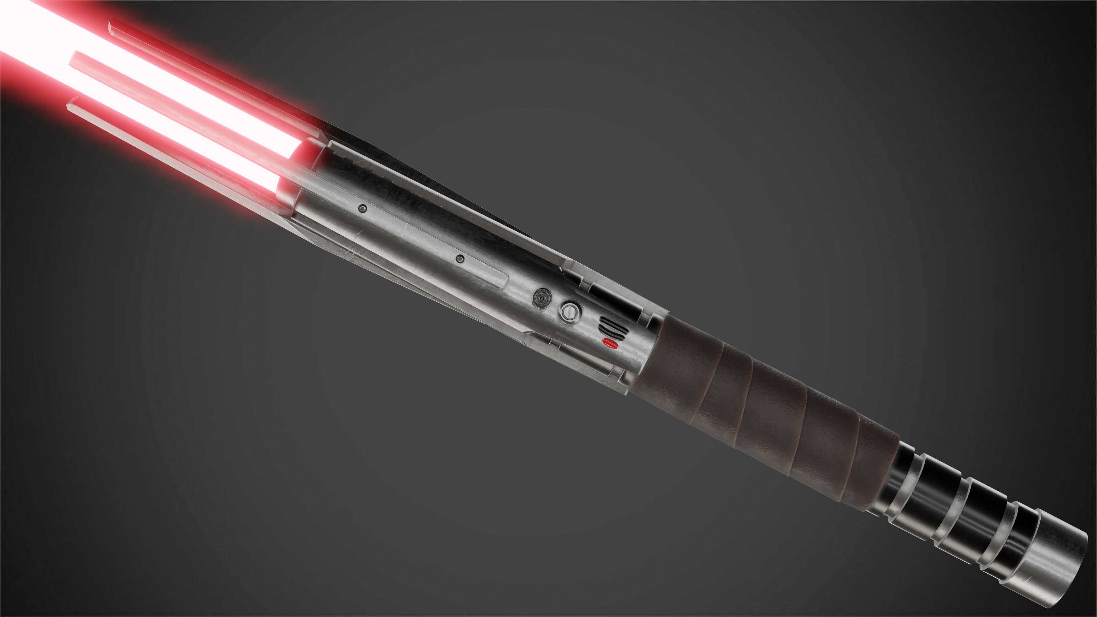Darth Star Killer Lightsaber for Cosplay 3D model 3D printable | CGTrader
