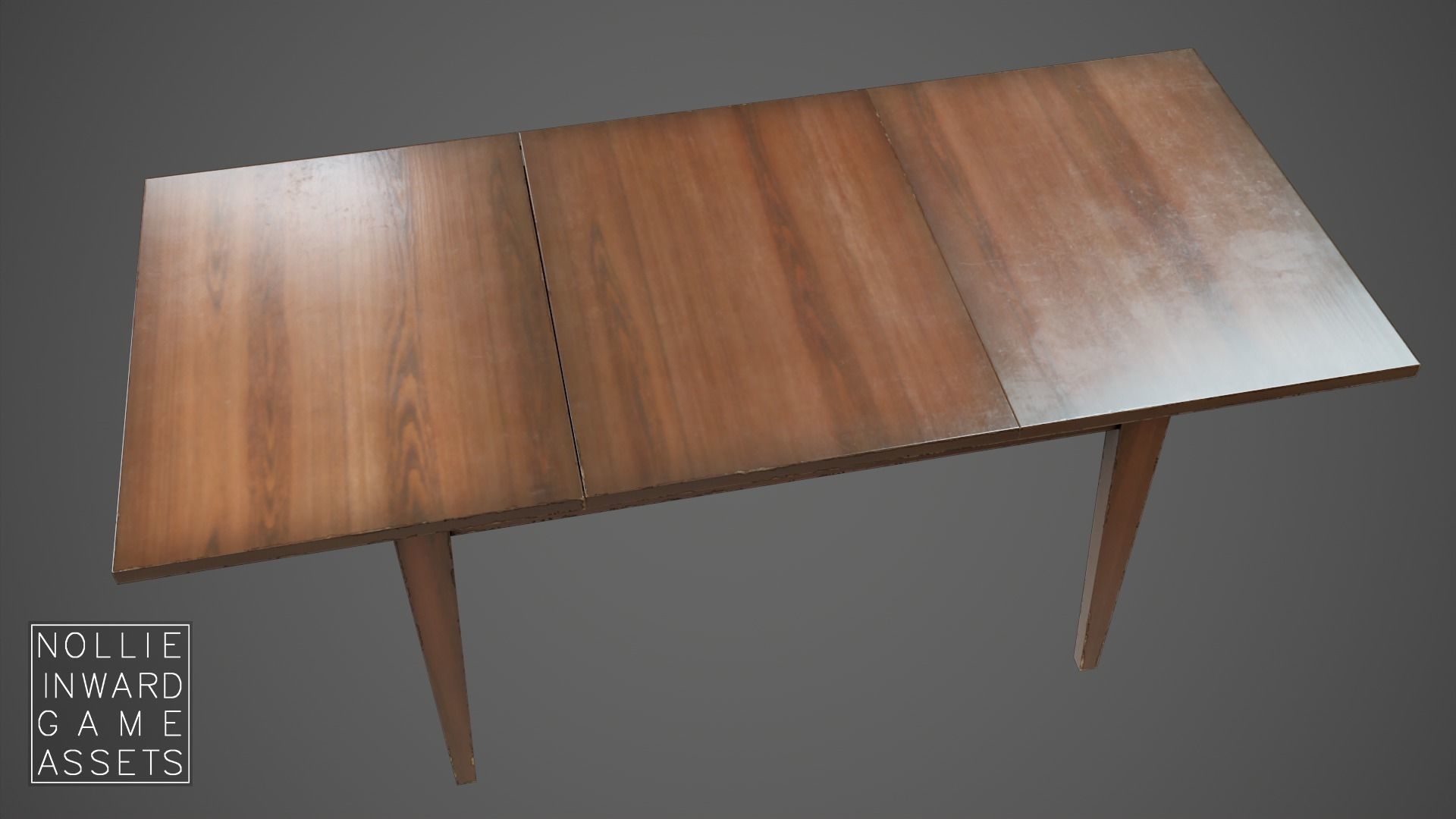 3D model Soviet Table Variant 1 Brown VR / AR / low-poly | CGTrader
