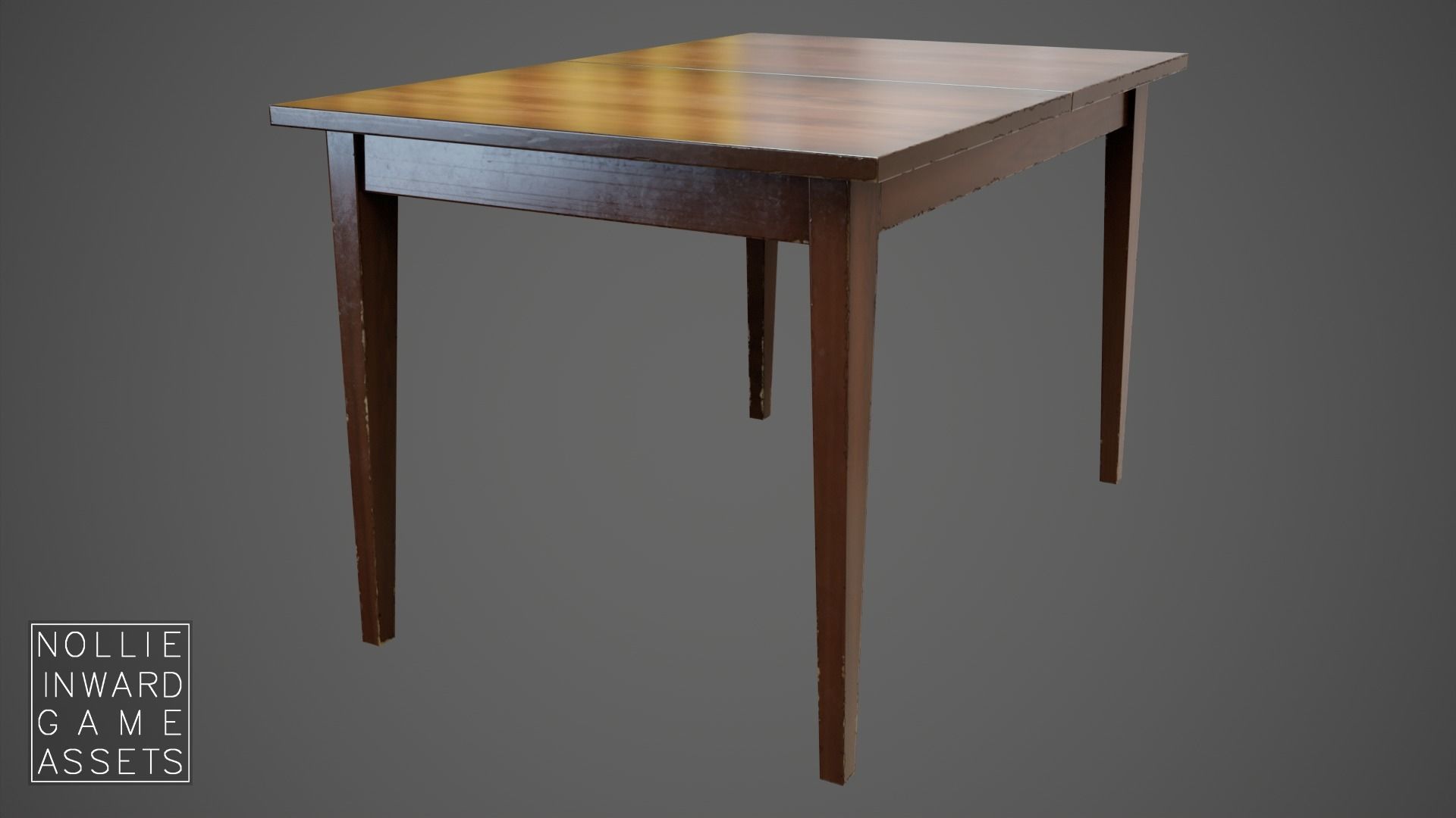 3D model Soviet Table Variant 1 Brown VR / AR / low-poly | CGTrader