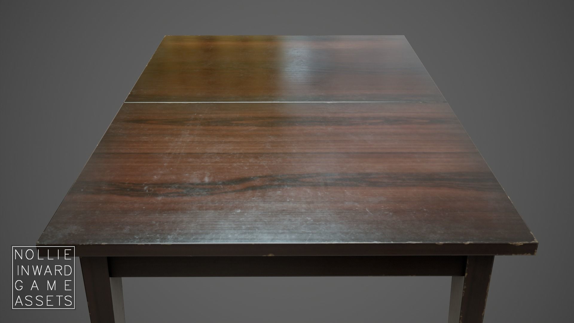 3D model Soviet Table Variant 1 Dark VR / AR / low-poly | CGTrader