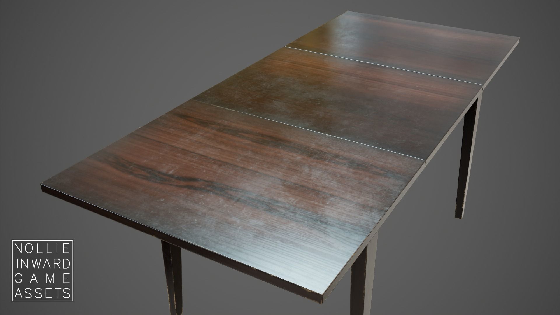 3D model Soviet Table Variant 1 Dark VR / AR / low-poly | CGTrader